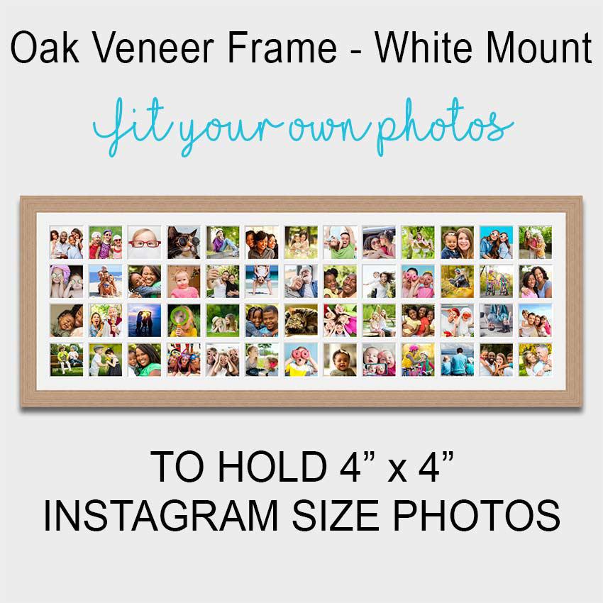 52 Aperture Multi-Photo Frame | Large Multi-Picture Frame 52 photos ...
