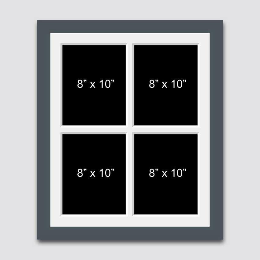 Multi Photo Picture Frame to Hold 4 8"x10" Photo Sizes – Multi Photo Frames